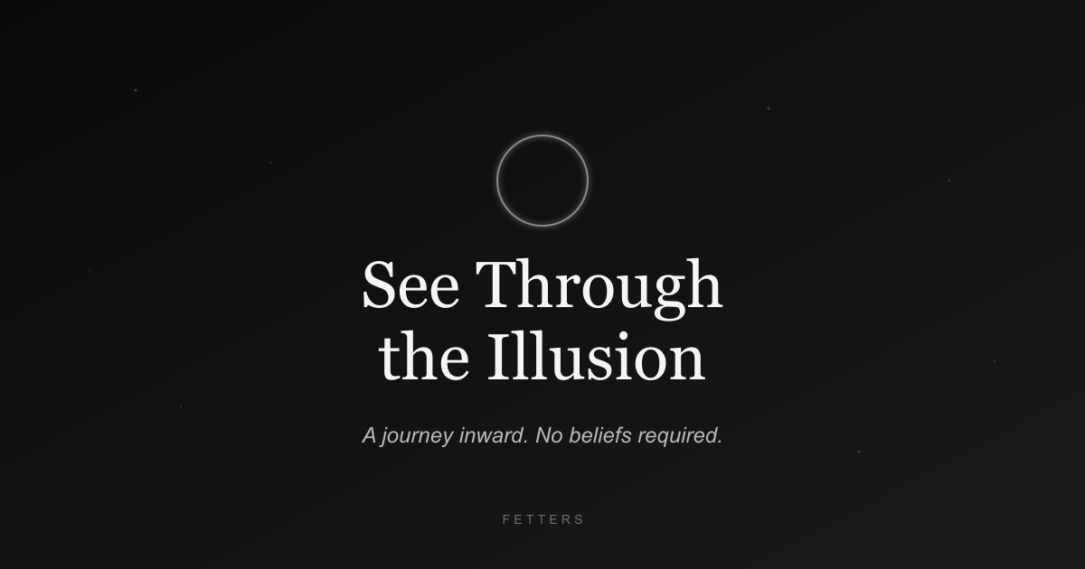 Fetters — The Ten Fetters of Buddhism | Self-Inquiry App for Awakening